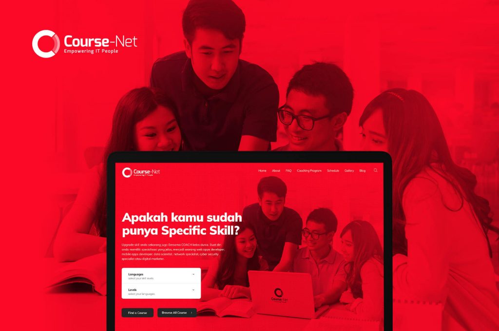 Course-Net Indonesia - Just Design | Branding Agency, Graphic Design Agency, Website Design ...
